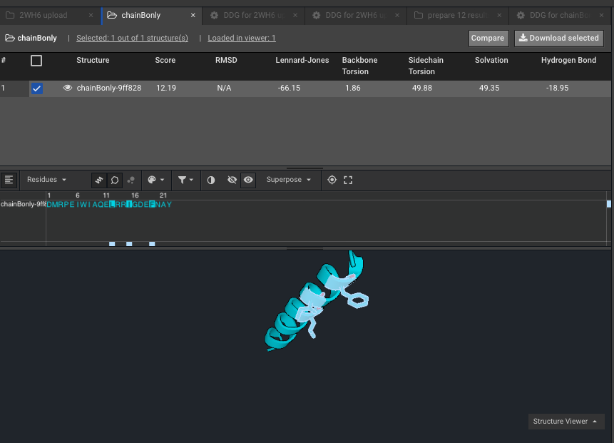 Using DDG for Protein-Protein Interface - Levitate Bio